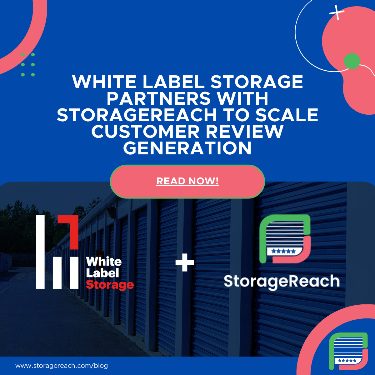 White Label Storage Partners with StorageReach | Storagereach.com
